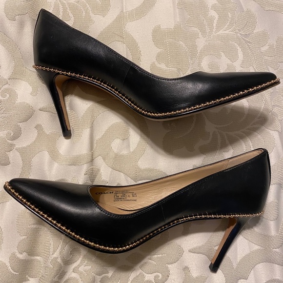 Coach | Shoes | Smith Bead Chain Pump | Poshmark